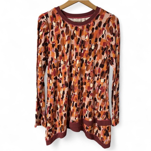 LOGO by Lori Goldstein | Tops | Logo By Lori Goldstein Xs Red Long ...